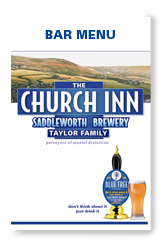 Church Inn, Saddleworth, Uppermill :: Pub Food